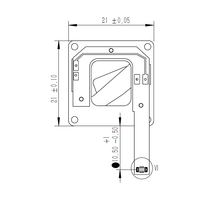 High Quality 21*21mm Thermal Lens Shutter ATM-SU-212 thermal imaging ...